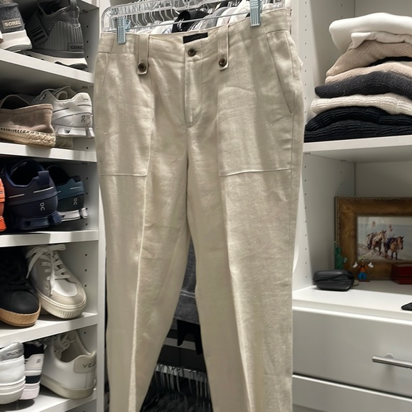J. Crew | Pants & Jumpsuits | J Crew Linen Pants | Poshmark